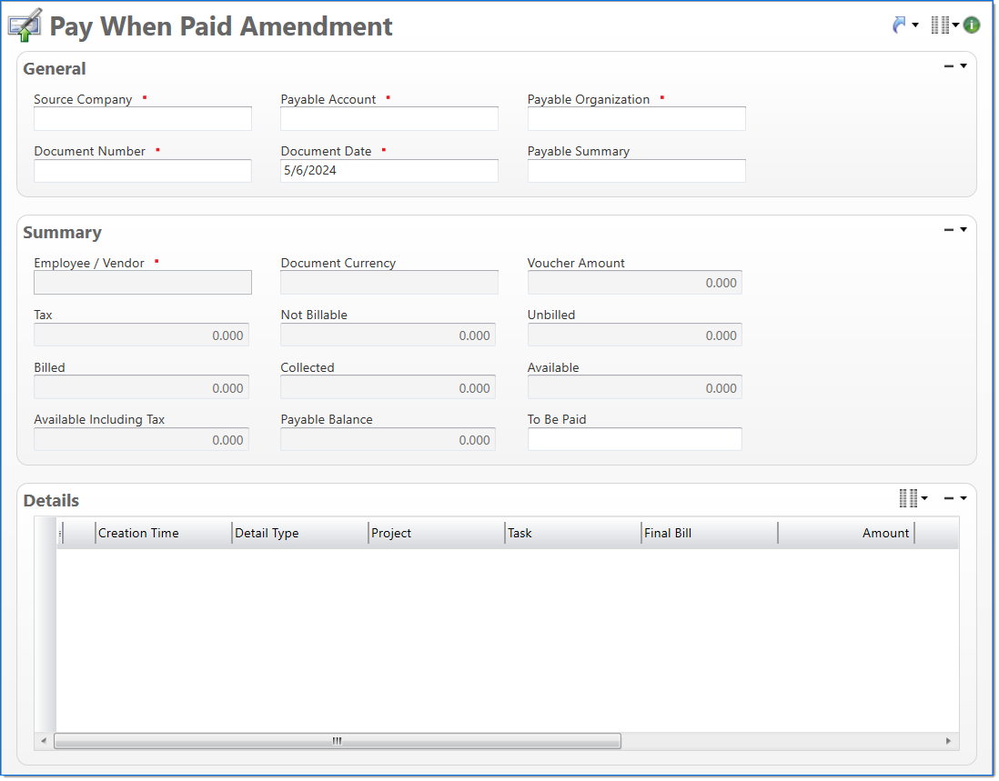 Pay When Paid Amendment